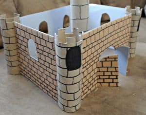 Construa um castelo Medieval de papelão | My Race