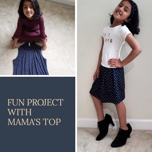 Recycle old clothes into new fashions
