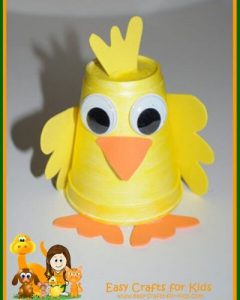 Duckling Craft For Kids