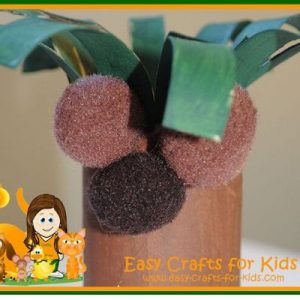 Palm Tree Crafts - Fake Palm Tree for Kids