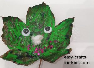 Fall Leaf Monster Craft