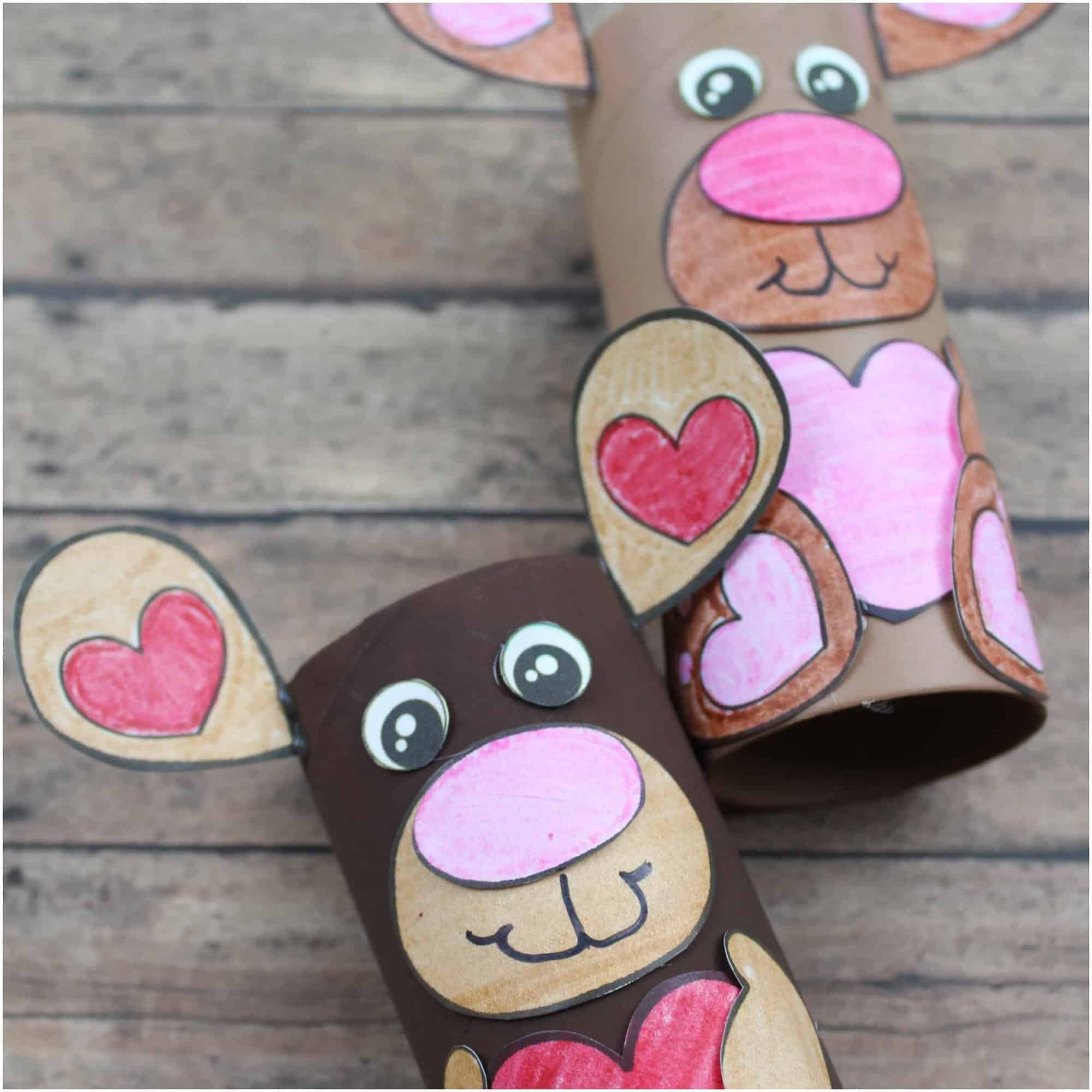 Valentine Animal Craft - Heart Shaped Animals 2023