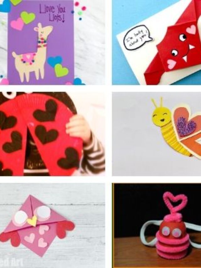 Heart Shaped Animal Crafts - Easy Crafts For Kids