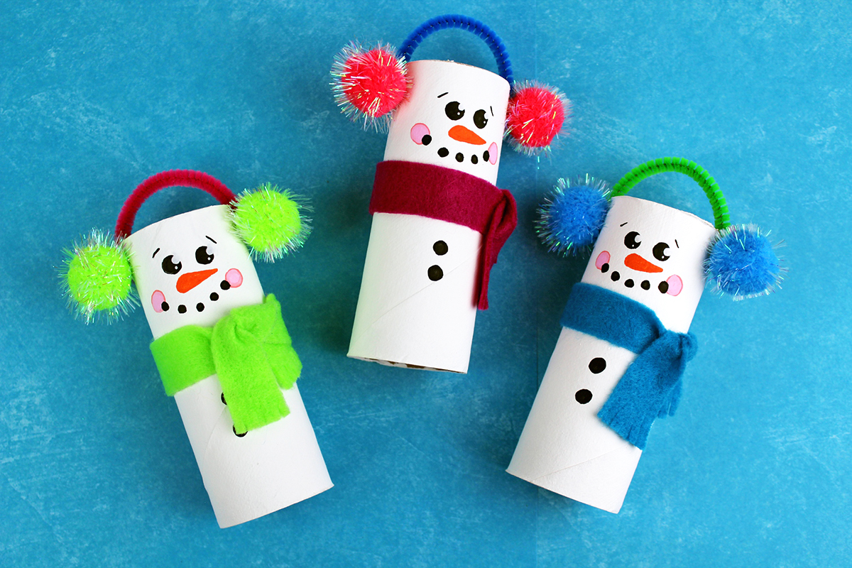 Christmas Toilet Paper Roll Crafts for Kids