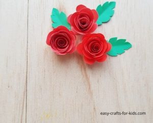How to Make a Paper Rose Craft – Easy Rose Craft for Kids - Easy Crafts ...