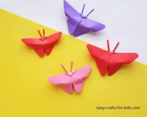 How to Origami Butterfly – Origami Butterfly Instructions - Easy Crafts ...