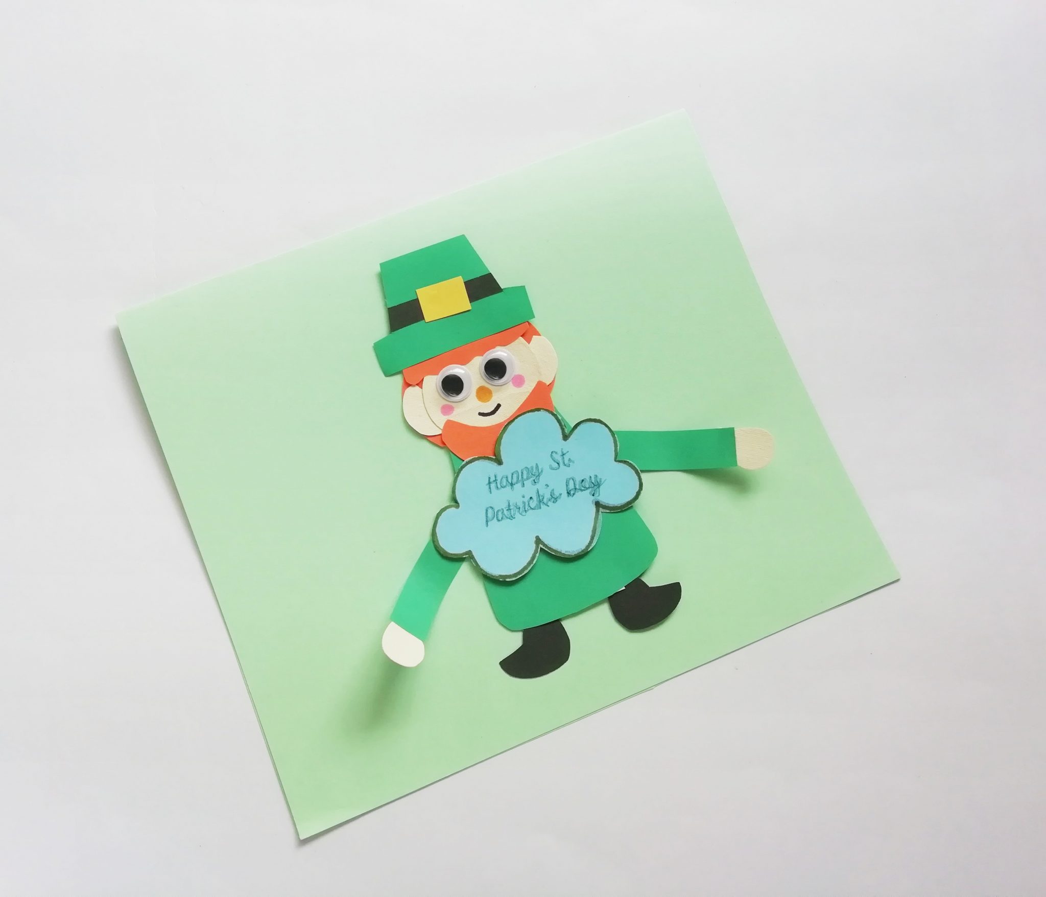 St Patrick's Day Pop Up Card