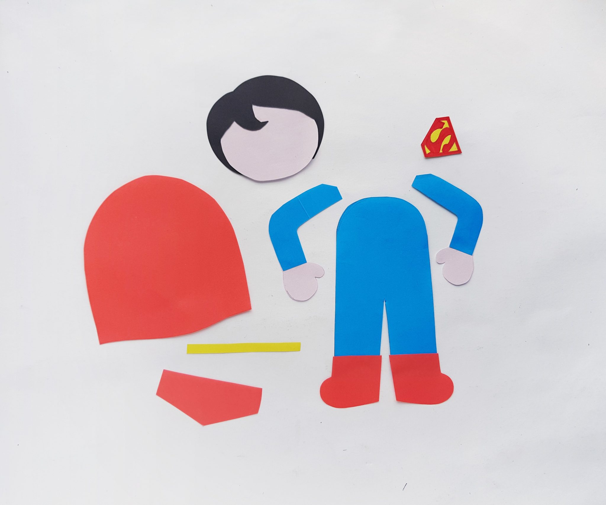 Superman Paper Craft for Kids