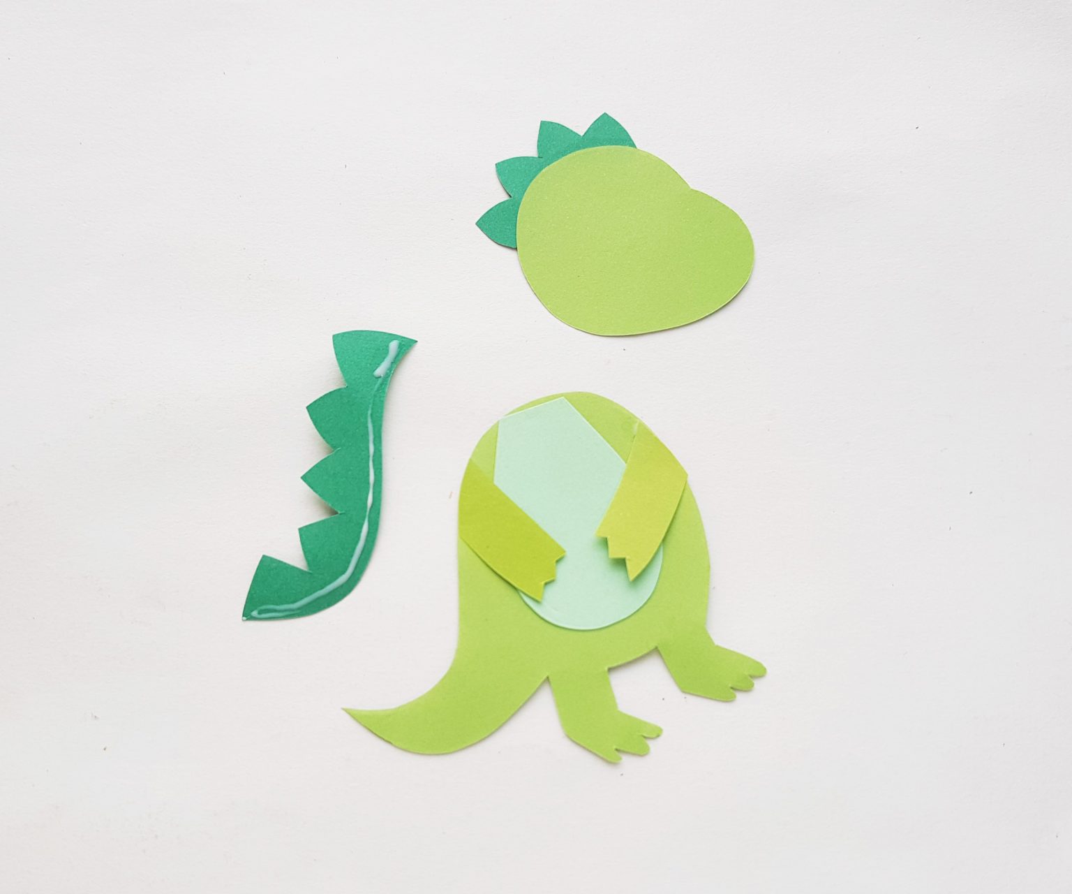 T Rex Bookmark Craft for Kids
