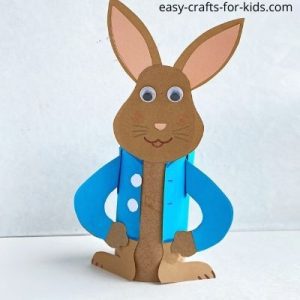 Peter Rabbit Toilet Paper Roll Craft - Easy Crafts For Kids