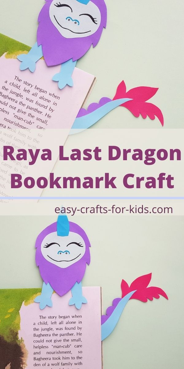 Raya The Last Dragon Bookmarks Printable