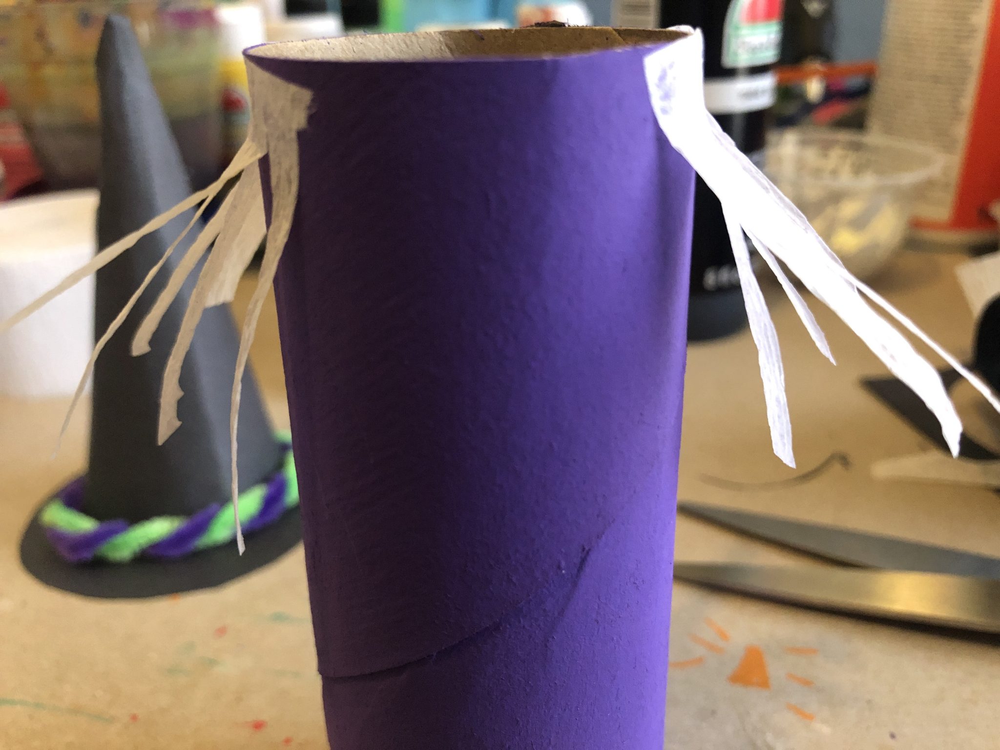 Toilet Paper Roll Witch