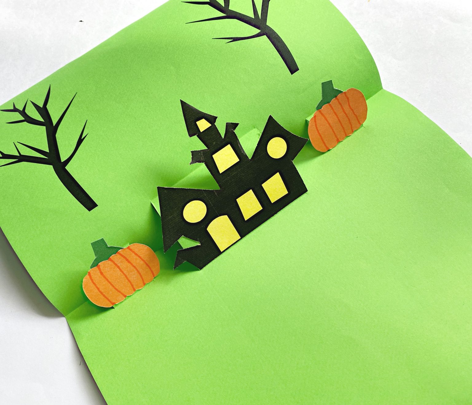 Happy Halloween Pop Up Card for Kids