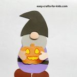 Halloween Gnome Craft for Kids