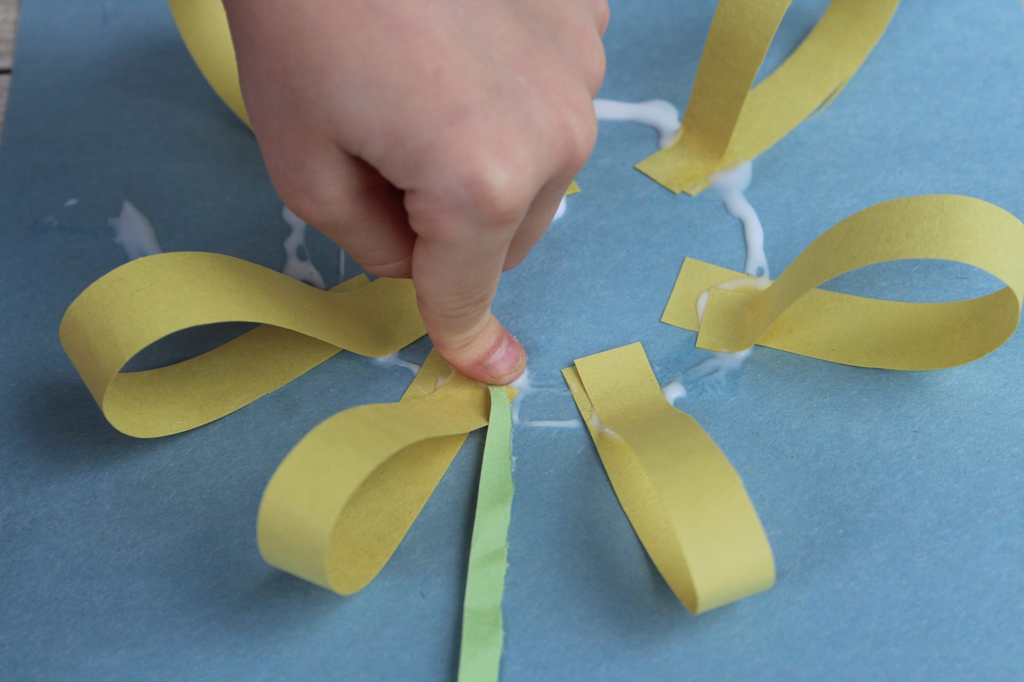 Sunflower Paper Craft for Preschool