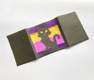 Cat Lantern Craft for Halloween