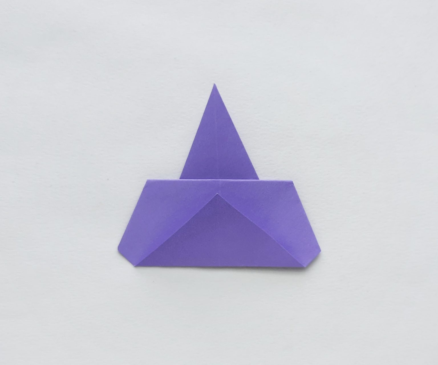 Easy Witch Origami for Halloween - Origami Witch Instructions