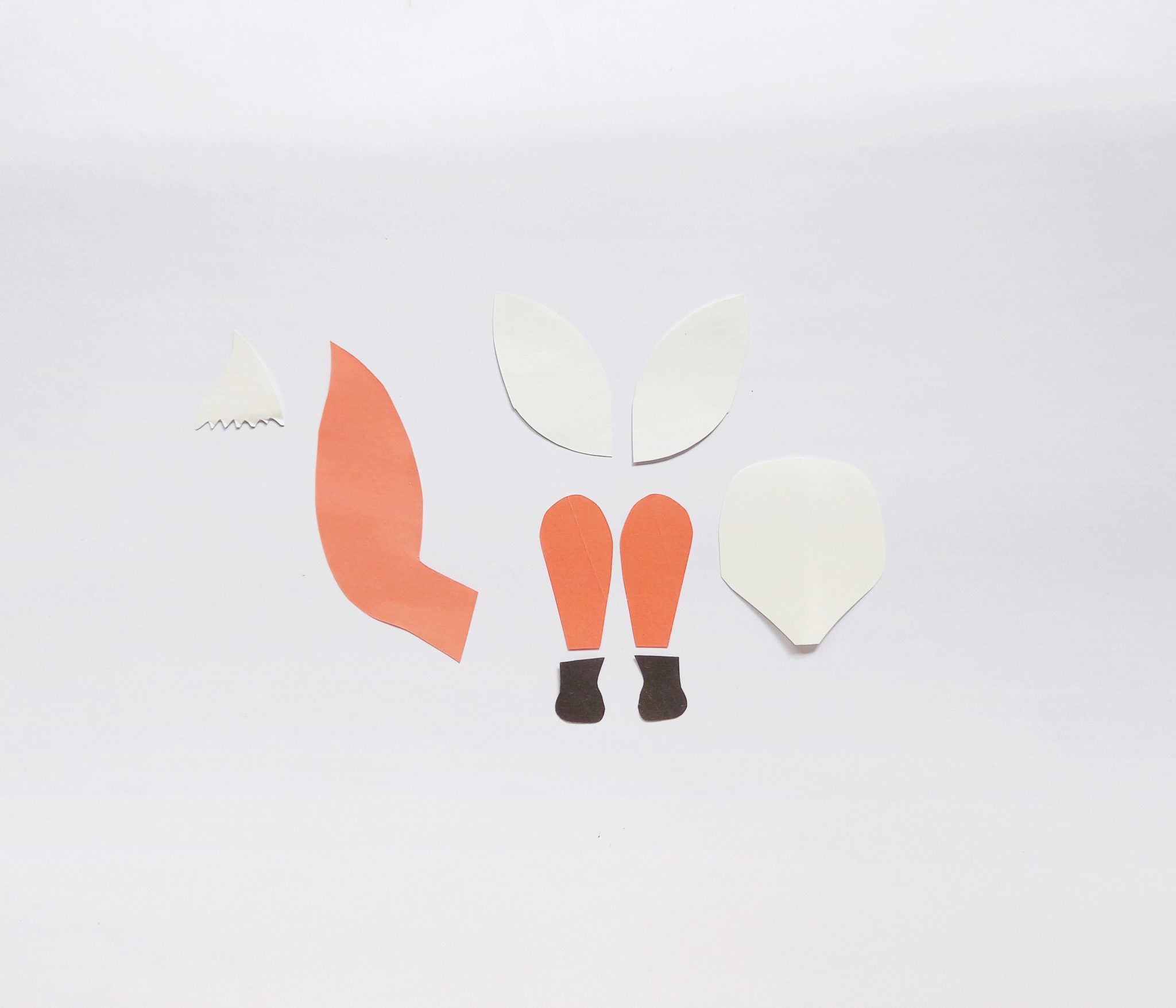 Red Fox Craft with Toilet Paper Roll