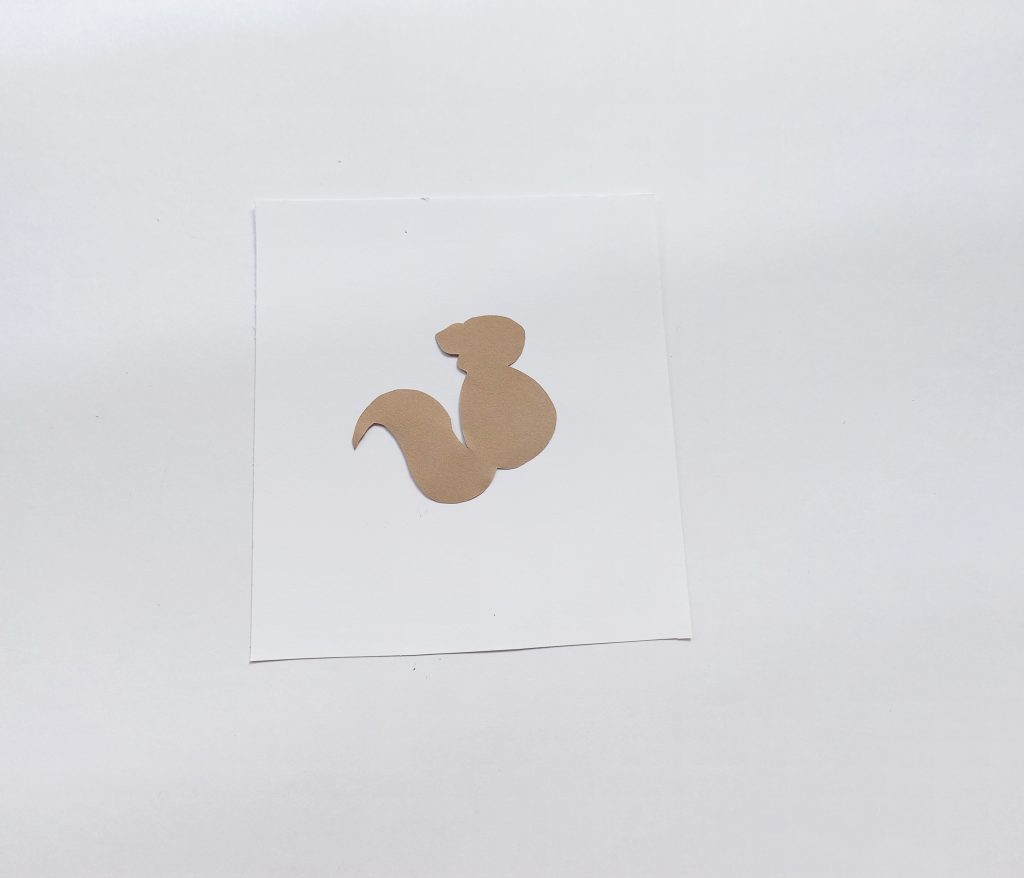 Easy Quilled Squirrel Craft