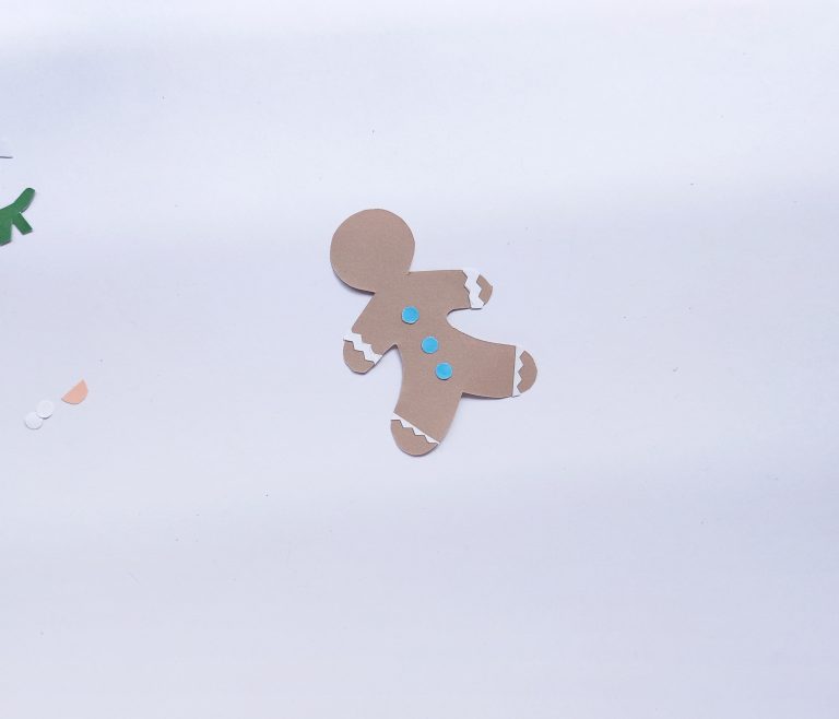 DIY Gingerbread Man Bookmarks