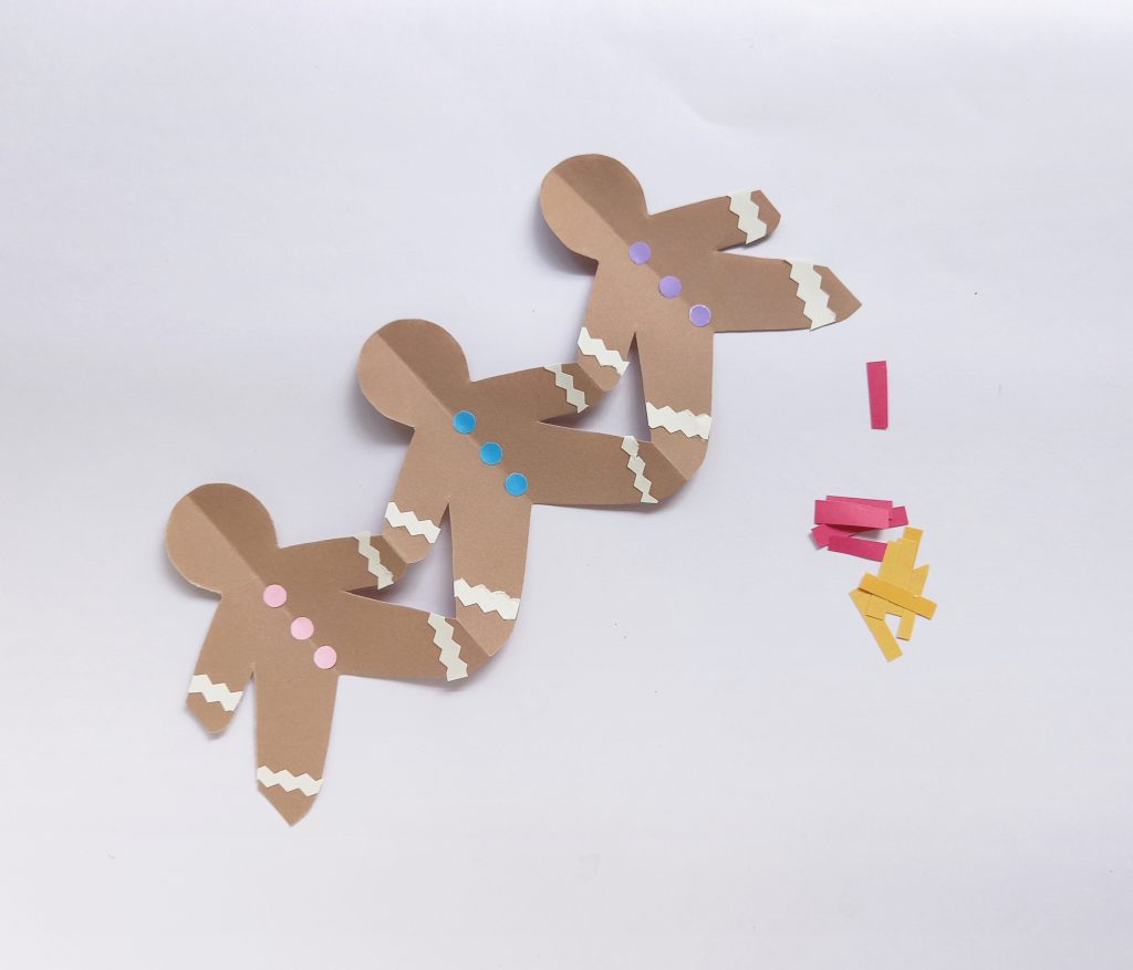 Gingerbread Man Pop Up Card for Christmas