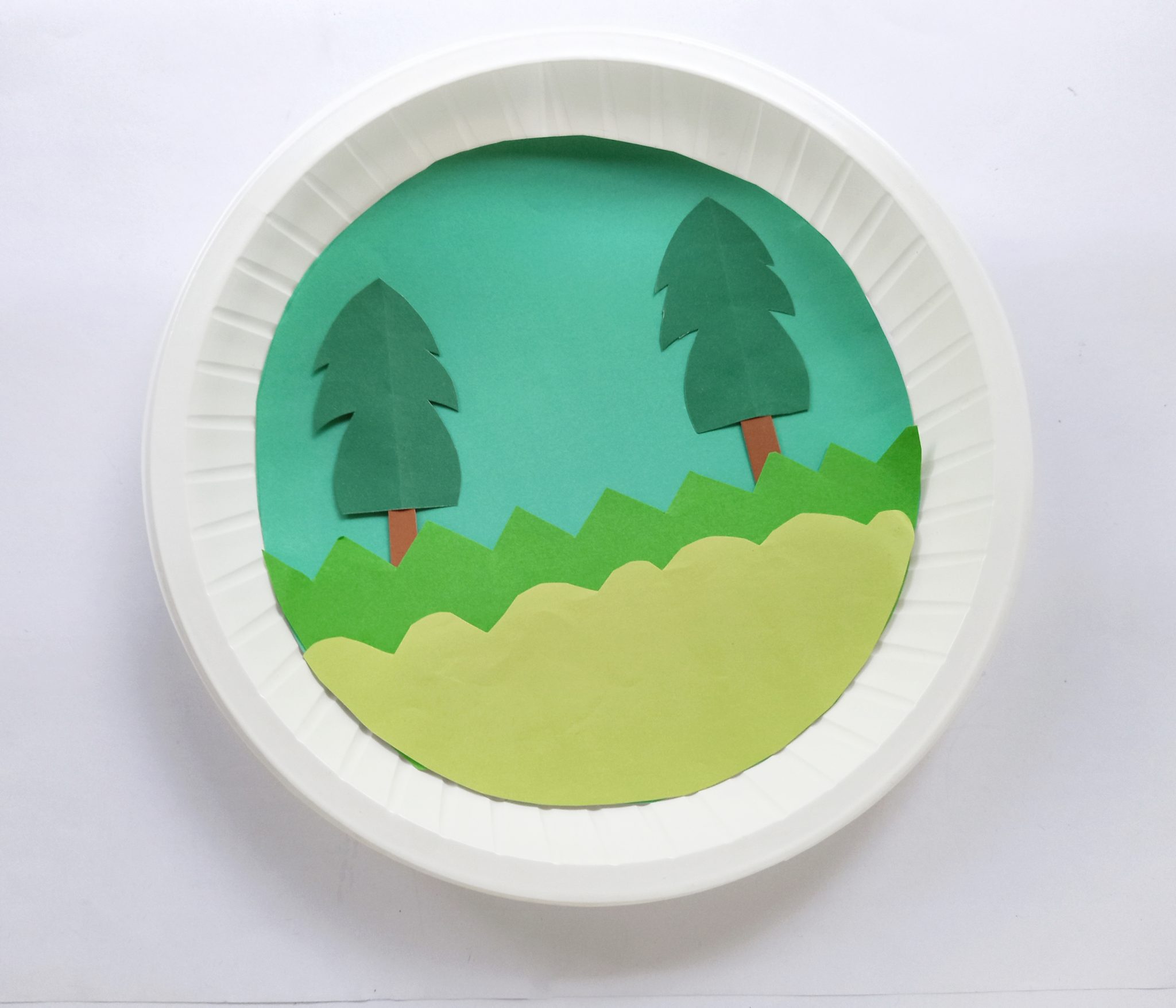 Paper Plate Squirrel Craft with Moving Eyes