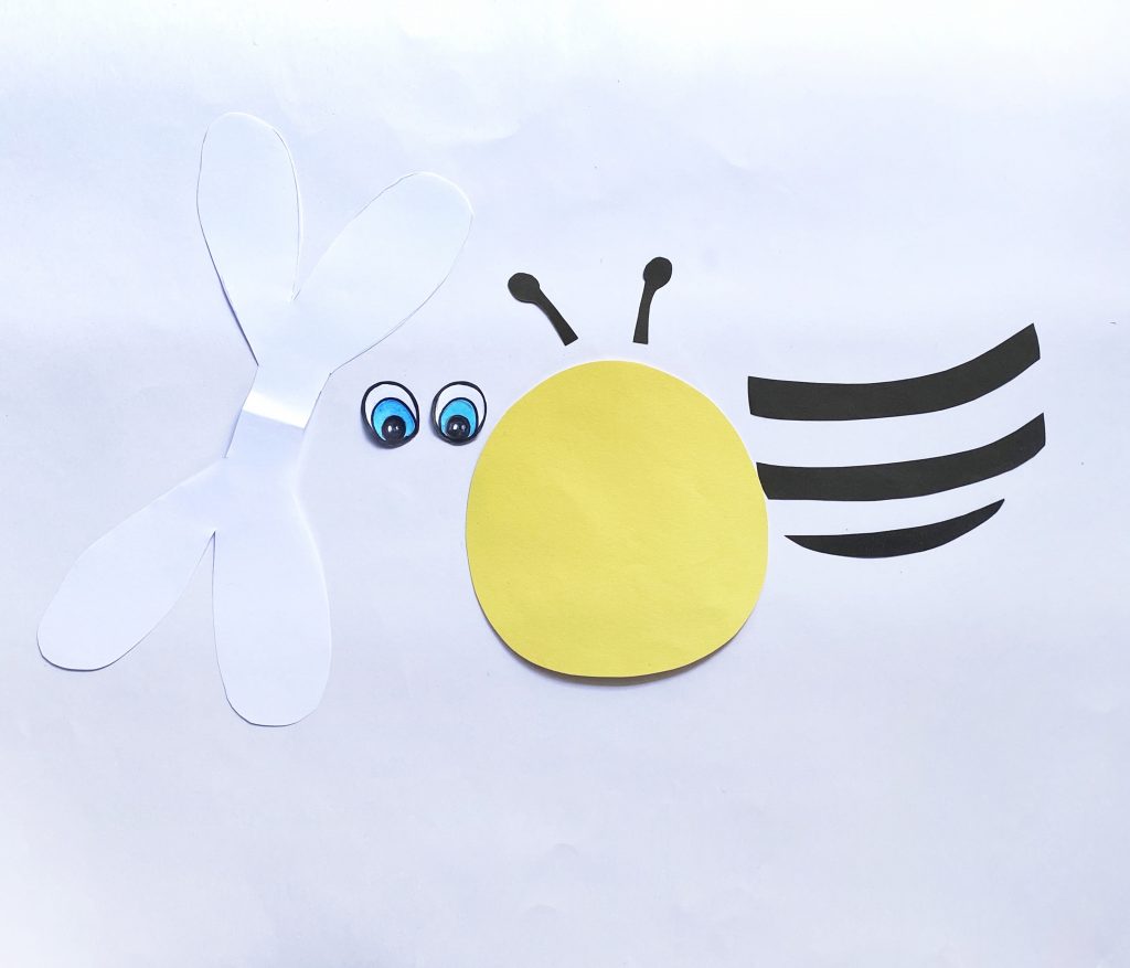 Honey Bee with Moving Wings Craft