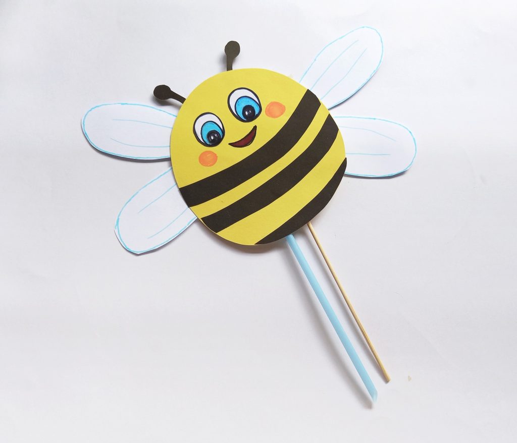 Honey Bee with Moving Wings Craft