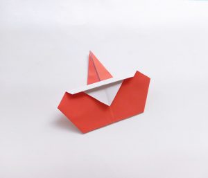 Easy Santa Origami Instructions for Christmas for Kids