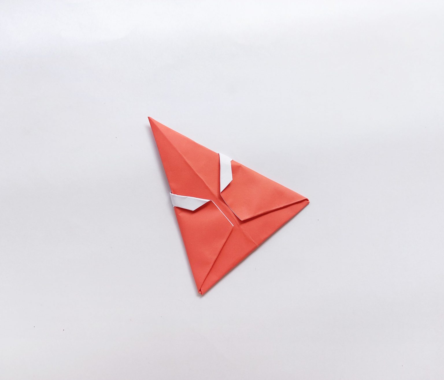 Easy Santa Origami Instructions for Christmas for Kids