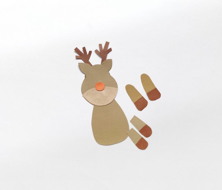 Reindeer Pop Up Card Instructions