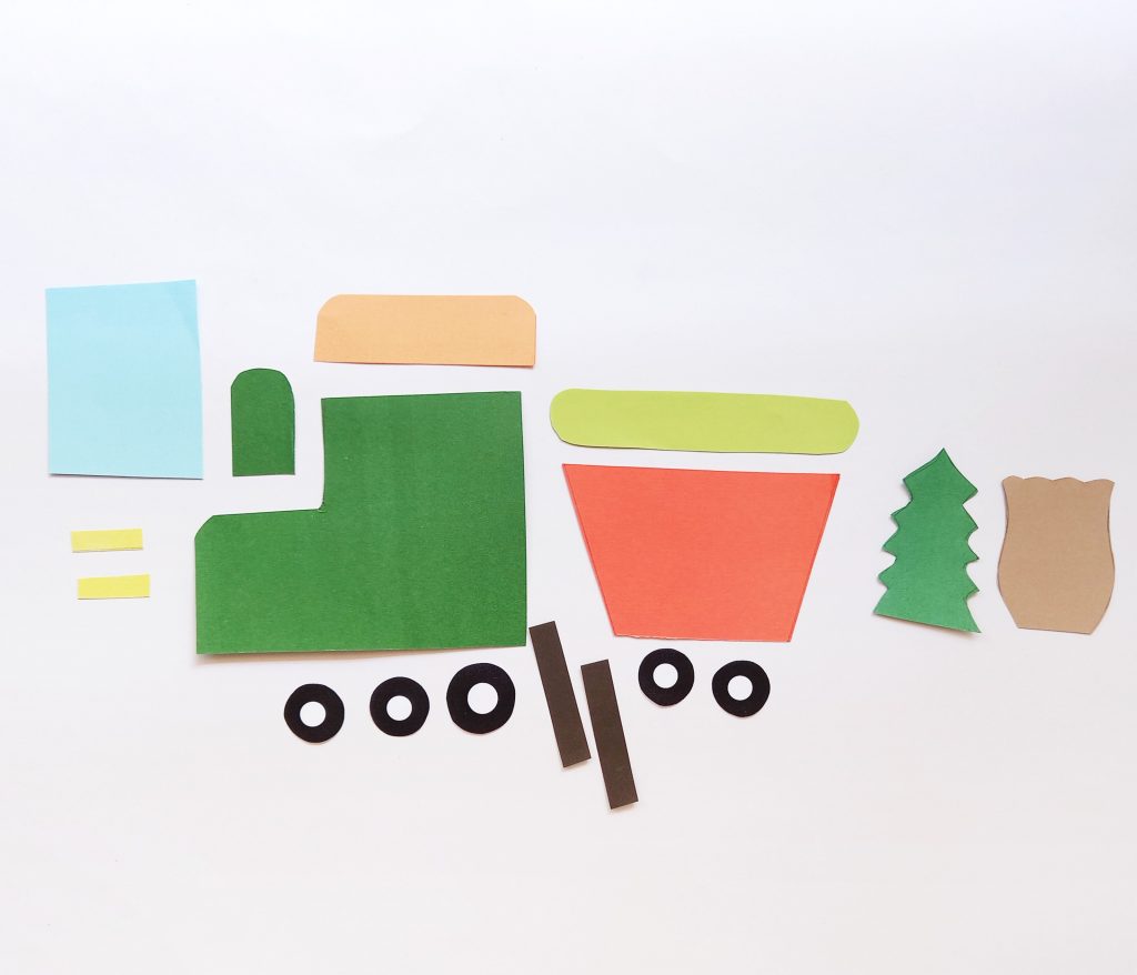 Santa Train Craft - Christmas Train Craft Idea