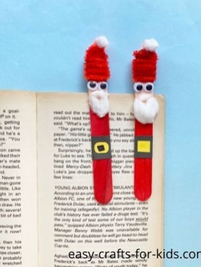 Simple Santa Claus Crafts for Kids - Easy Crafts For Kids