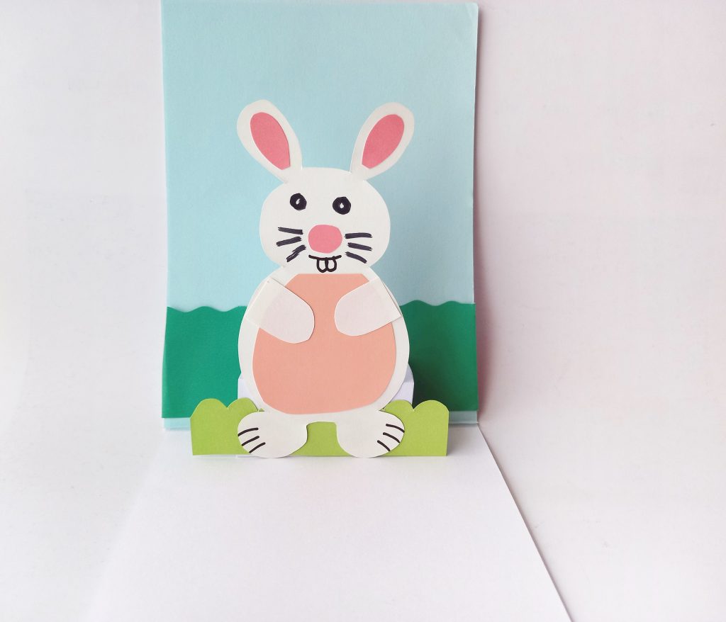 Happy Easter Bunny Pop Up Card