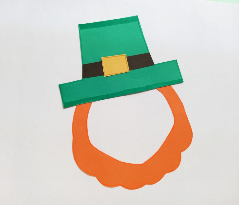 How to Make a Leprechaun Mask for St Patrick's Day