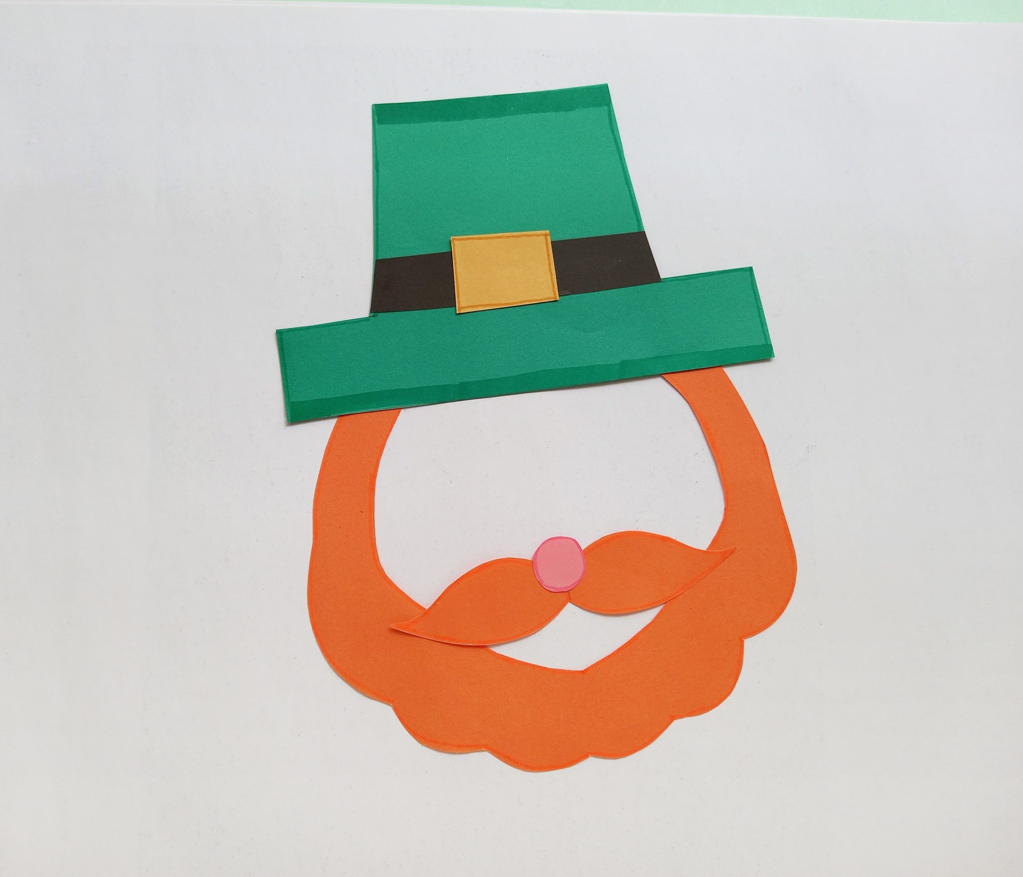 How to Make a Leprechaun Mask for St Patrick's Day