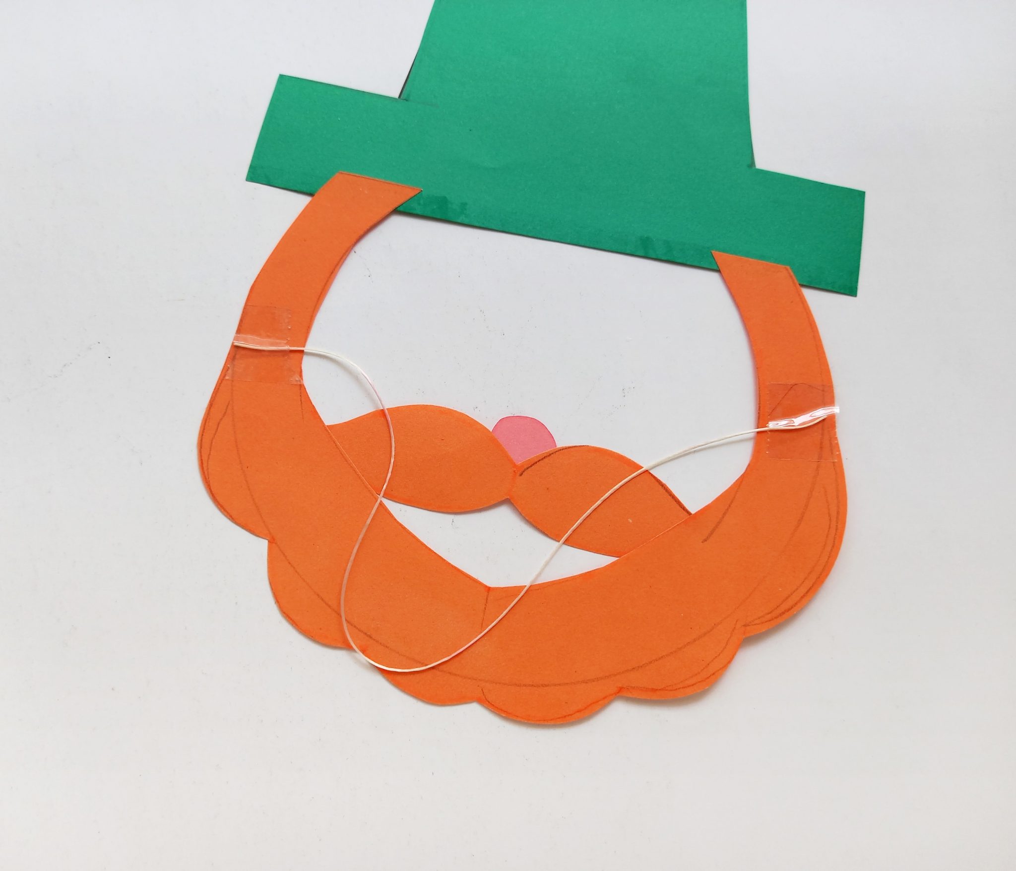 How to Make a Leprechaun Mask for St Patrick's Day