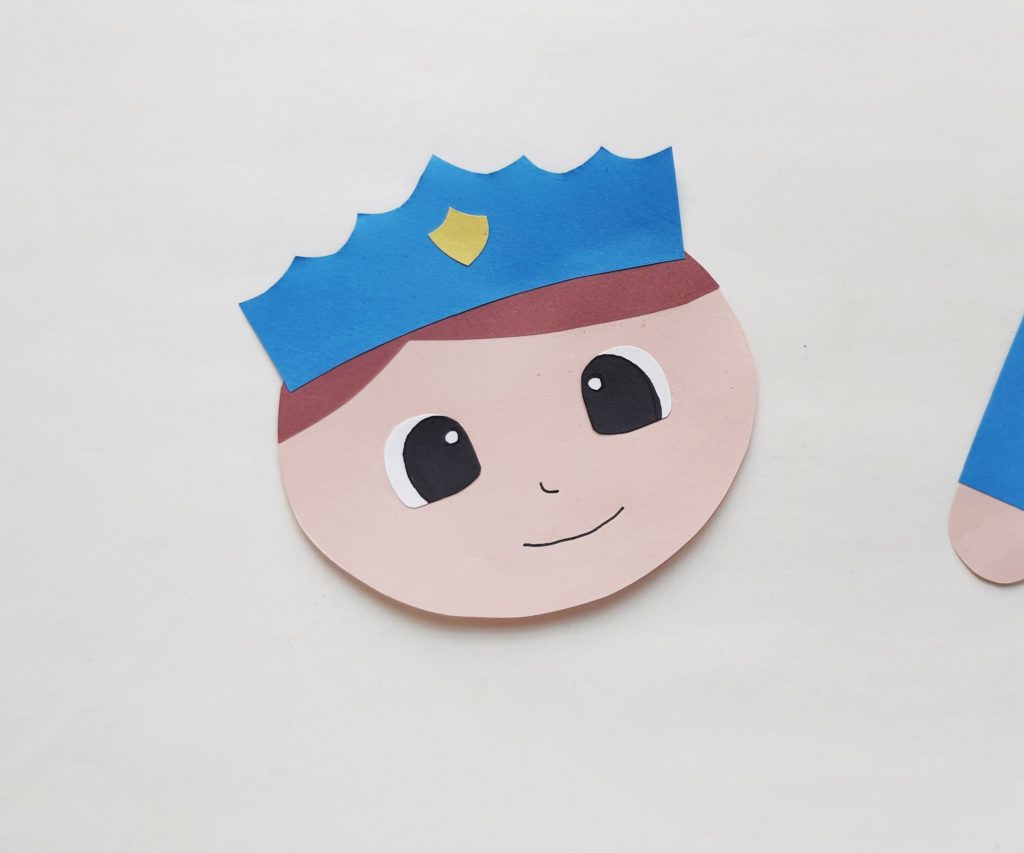 Policeman Craft for Kids