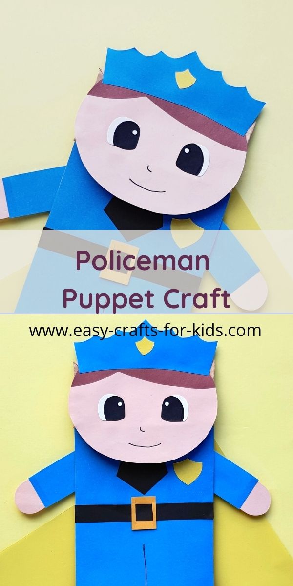 Policeman Craft for Kids