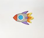 How to Make a Rocket Pop Up Card for Kids