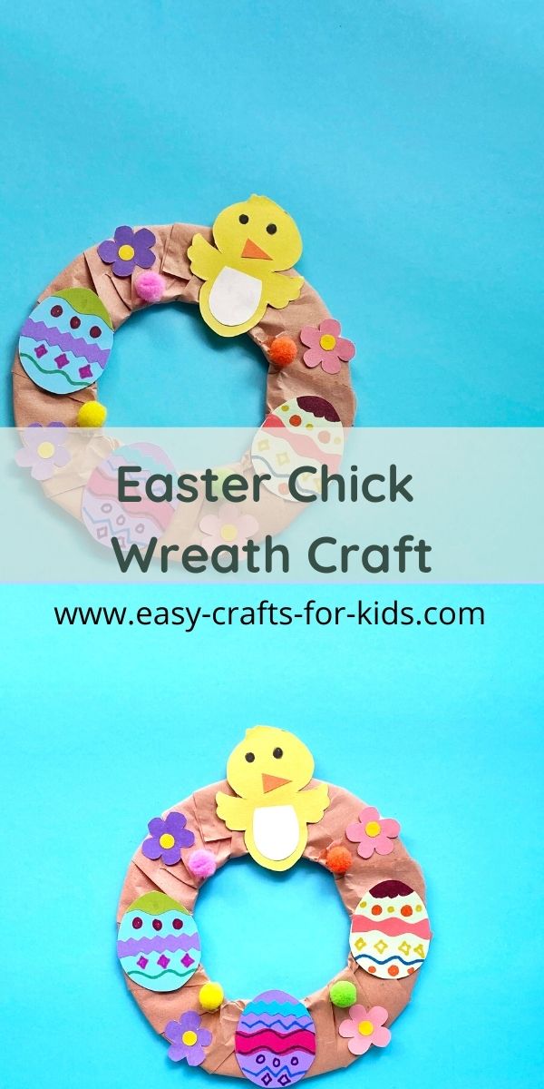 How to Make an Easter Chick Wreath