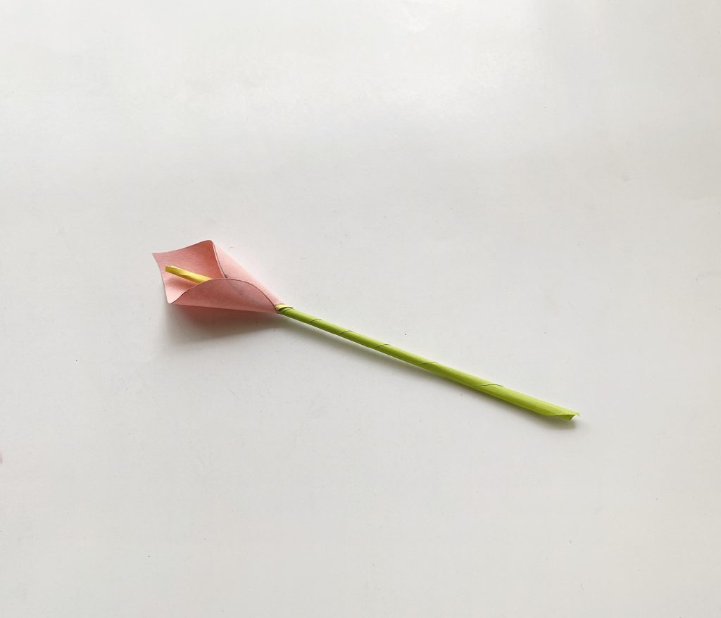 How to Make Paper Flower Bouquet Craft for Kids