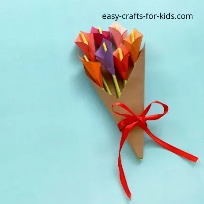 How To Make A Paper Flower Bouquet For Mother Day | Best Flower Site