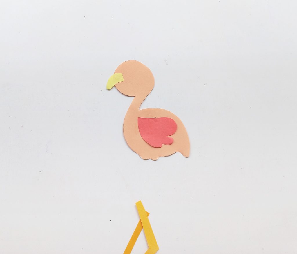 Paper Plate Flamingo Craft for Kids