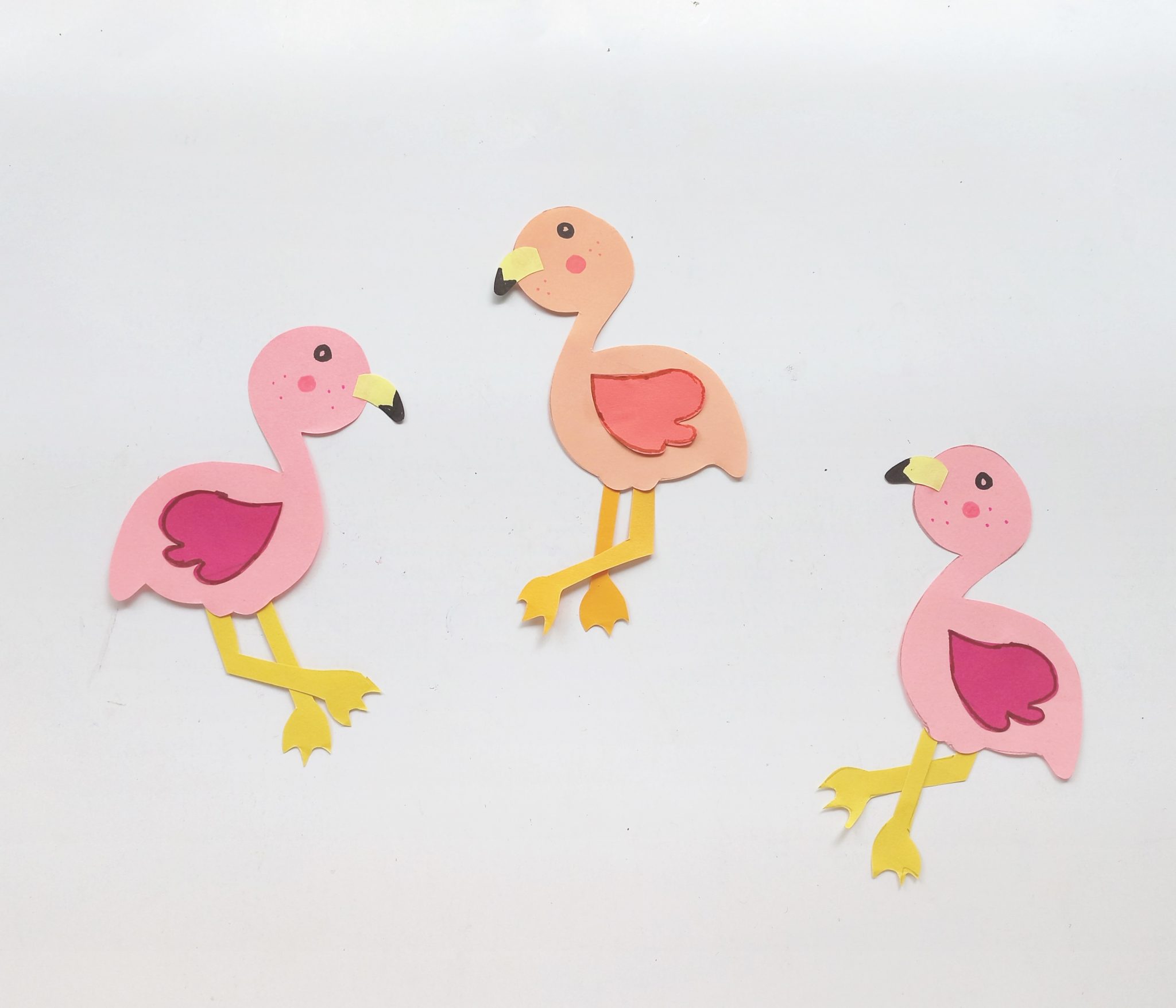 Paper Plate Flamingo Craft for Kids