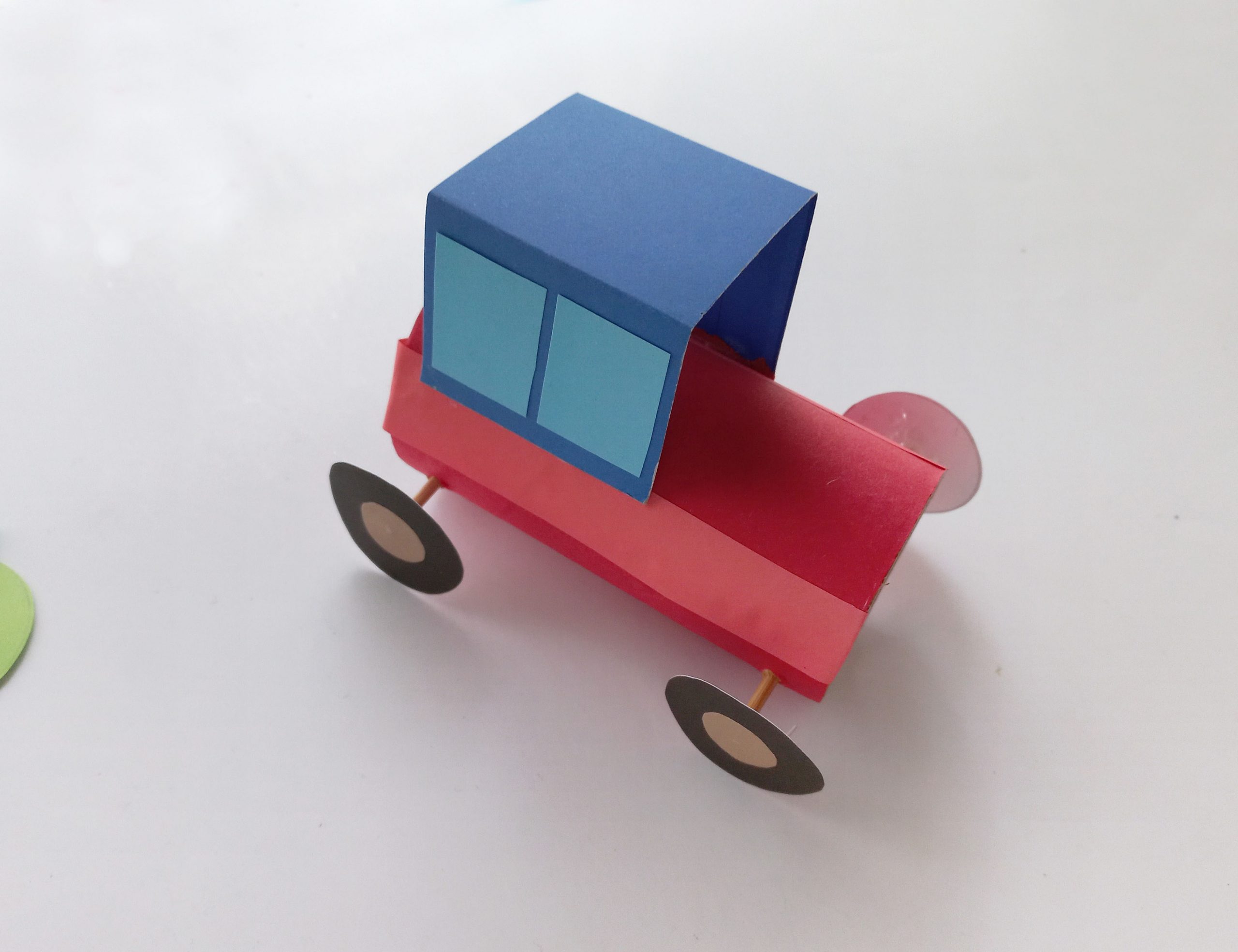 Toilet Paper Roll Train Craft for Kids