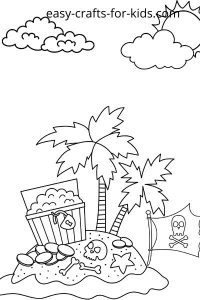 Free Pirate Coloring Pages for Kids
