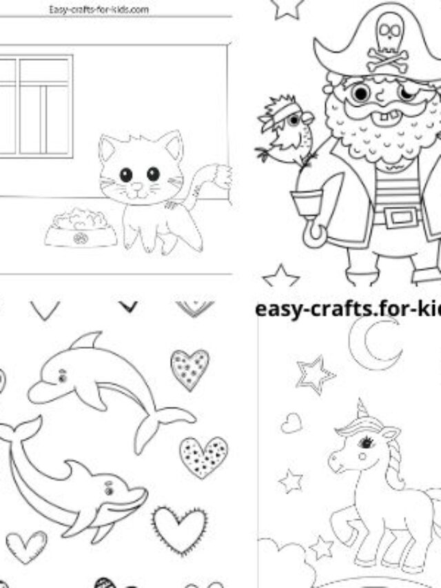 Free Coloring Pages for Kids 2023 - Easy Crafts For Kids