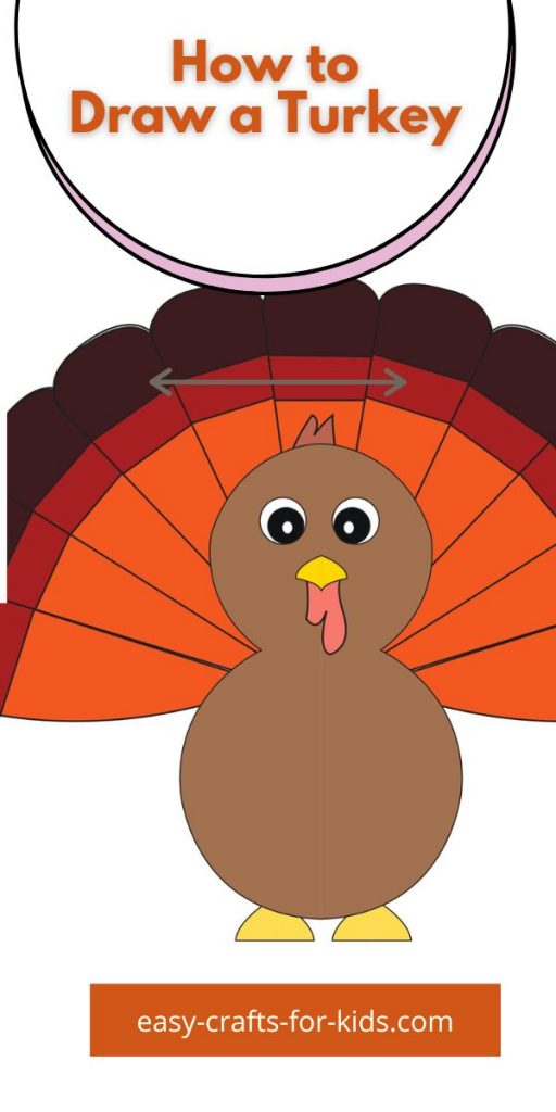 How to Draw a Turkey Step By Step - Thankgiving Drawing for Kids