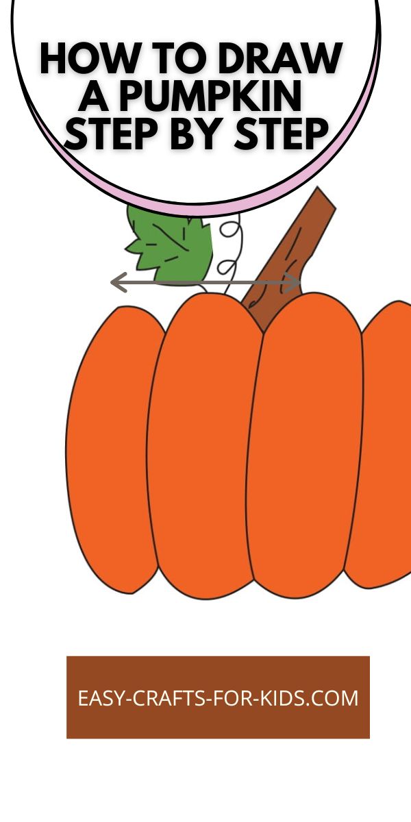 How to Draw a Pumpkin Easily - Realistic Pumpkin Drawing Instructions